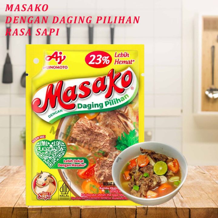 Masako / Bumbu Penyedap Rasa / Bumbu Rasa Sapi / 100gr | Lazada Indonesia