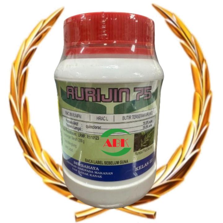[OFFICIAL SELLER] FARMCOCHEM AURIJIN 75 (250GM) RACUN KAWALAN RUMPUT ...