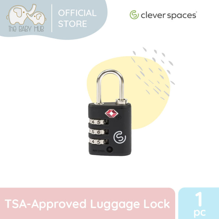 Clever Spaces TSA-Approved Luggage Lock | Lazada PH