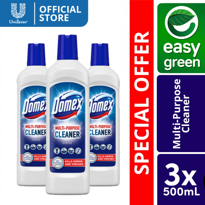 [BUNDLE OF 3] Domex Multipurpose Classic Antibacterial 500ml | Lazada PH