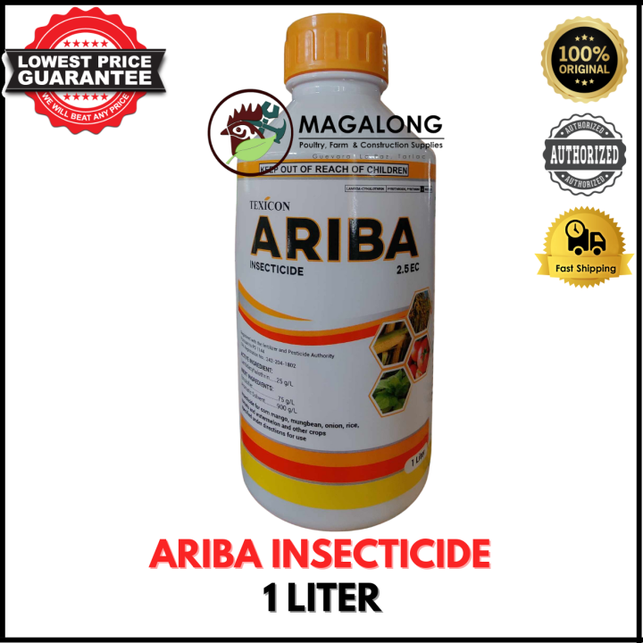 ARIBA 2.5 EC INSECTICIDE BY TEXICON - 1 LITER | Lazada PH