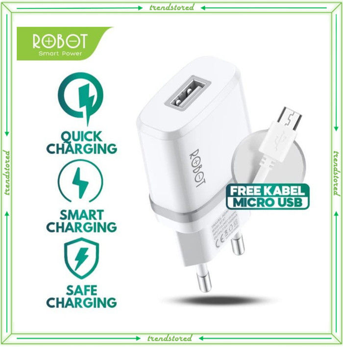 CHARGER HANDPHONE ROBOT RT-K7 MURAH | Lazada Indonesia