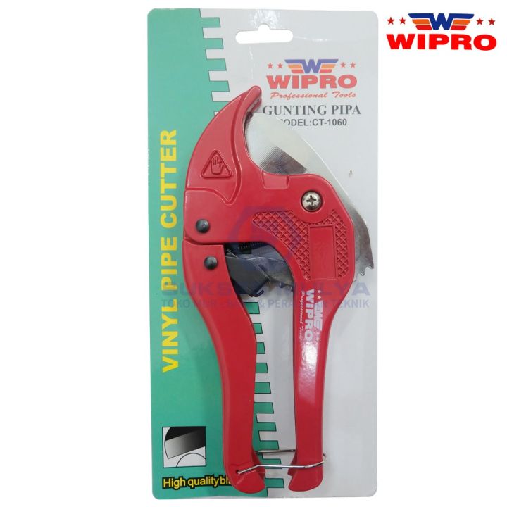 WIPRO CT-1060 Tang Potong Pipa/PVC Pipe Cutter Gunting Pipa | Lazada ...