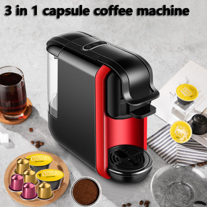4 in 1 Multiple Capsule Espresso Coffee Machine, Can Use Nespresso ...
