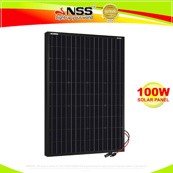 NSS - Solar Generator Household 100W Full Set Of Solar Panels Small ...