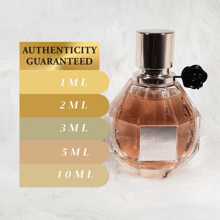 Flowerbomb perfume vial sample card or perfume decant | Lazada PH