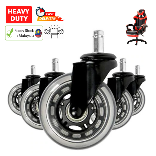 Super Heavy Duty Office Chair Roller Gaming Chair Wheel Clear Silent ...
