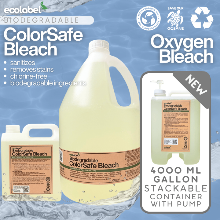 Eco-friendly Biodegradable ColorSafe Liquid Bleach Color Safe for ...
