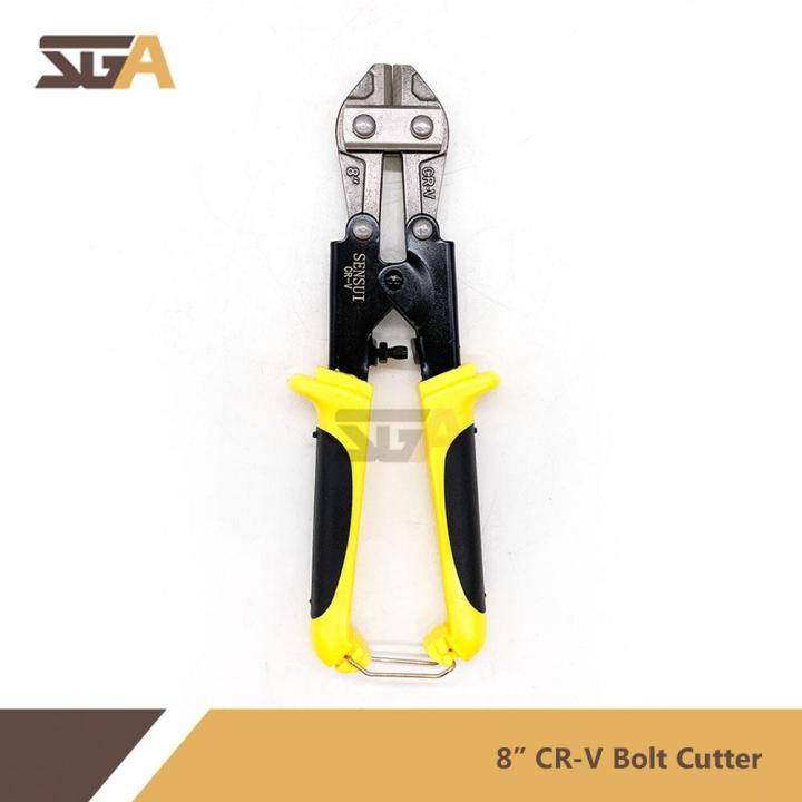 SENSUI 8" x 200mm Heavy Duty CR-V Bolt Cutter GUNTING DAWAI | Lazada