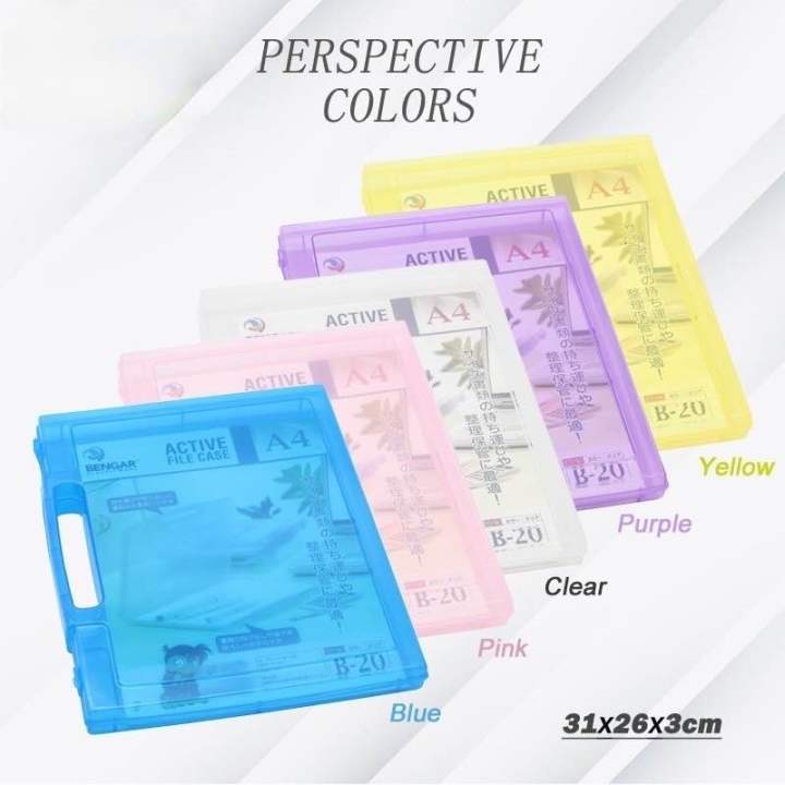 A4 B20 Active File Case Storage for School And office | Lazada PH