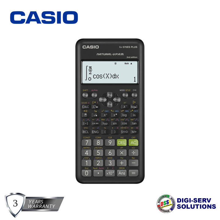 Casio FX-570ES PLUS 2nd Edition Standard Scientific Calculator ~Choose Your Color | Lazada PH