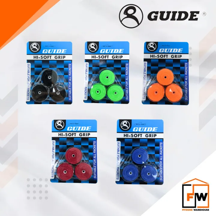 Guide Tennis Hi Soft Grip Tape 3's | Lazada PH