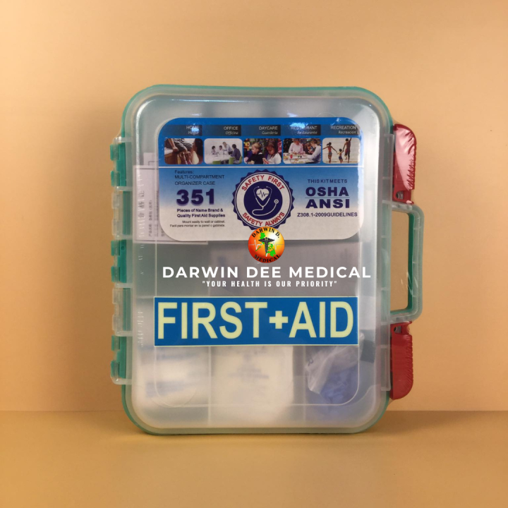 FIRST AID KIT 351pcs IN 1 SET | Lazada PH