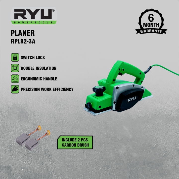 RYU PLANNER RPL82-3A - MESIN SERUT KAYU - MESIN KETAM - PERKAKAS ...