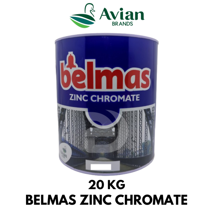 Meni Besi / Zinc Chromate Belmas Pail 20 Kg Cat dasar anti karat ...