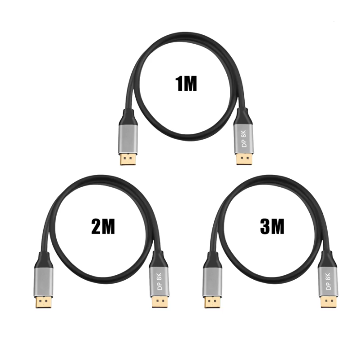 Fast Speed DisplayPort Connection Cable Wire Gold Plated Connector ...