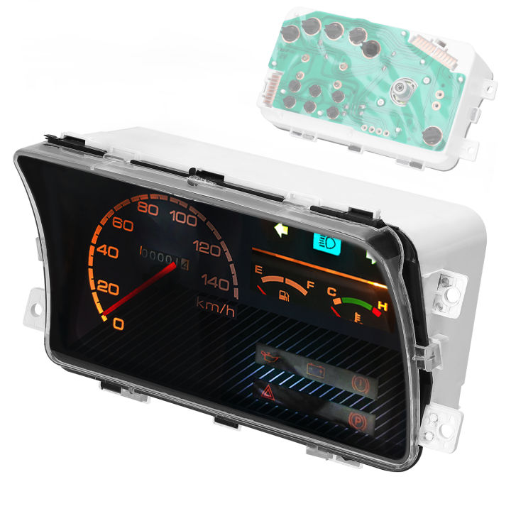 Multi-Functional Car Speedometer Fuel Gauge Water Temperature Gauge ...