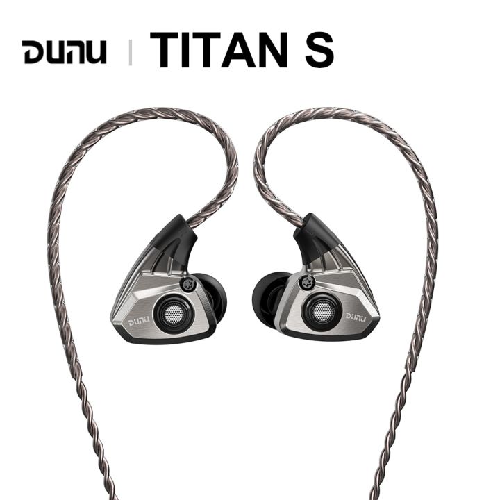 DUNU TITAN S 11mm Dynamic Driver Monitor In-ear Earphone IEM Earbuds ...