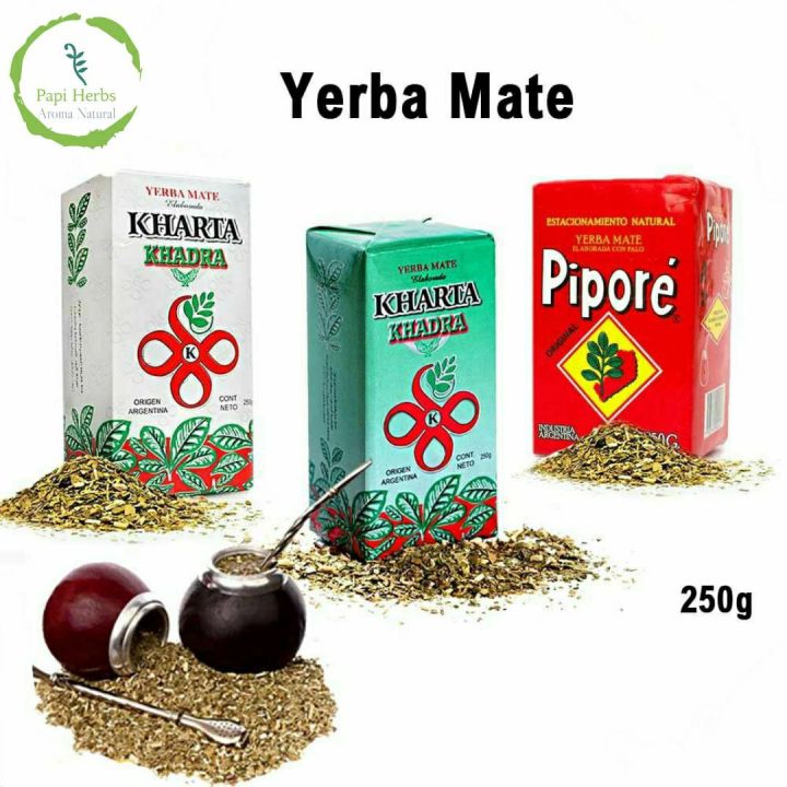 ชามาเต Yerba Mate Yea ชาเยอร์บามาเต Pipore Kharta 250g นำเข้าจาก ...
