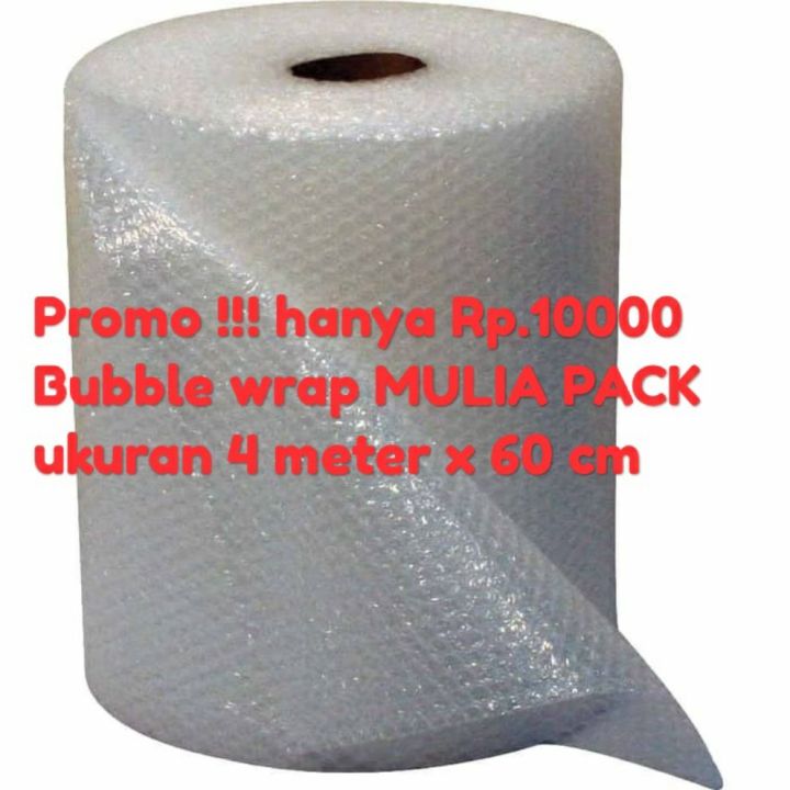 Bubble Wrap bening Ukuran 4mx60cm merk mp | Lazada Indonesia