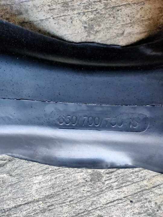15L R-Stone/Century Flap Tire Interior 650-15, 700-15, 750-15, 825-15 ...