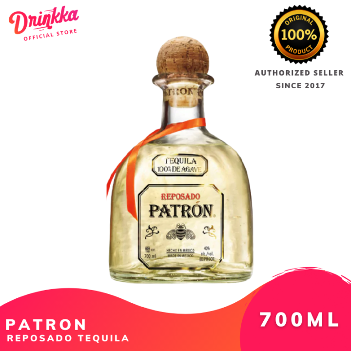 Patron Reposado Tequila 700ml | Ultra-Premium Aged Tequila | Lazada PH