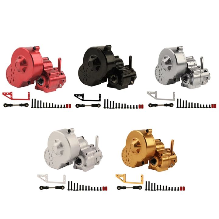 Metal Complete Gearbox Transmission Box with Dig Gear 1 Speed for 1/10 ...