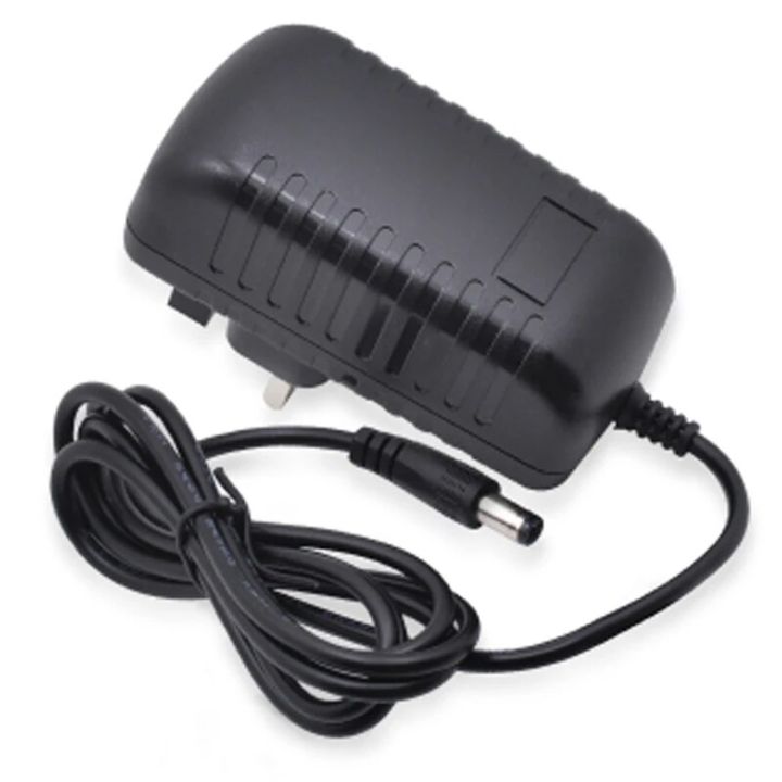 5V AC/DC Adapter Power Supply 3 Pin UK Plug 5V Volt 2A Charger Black 5 ...