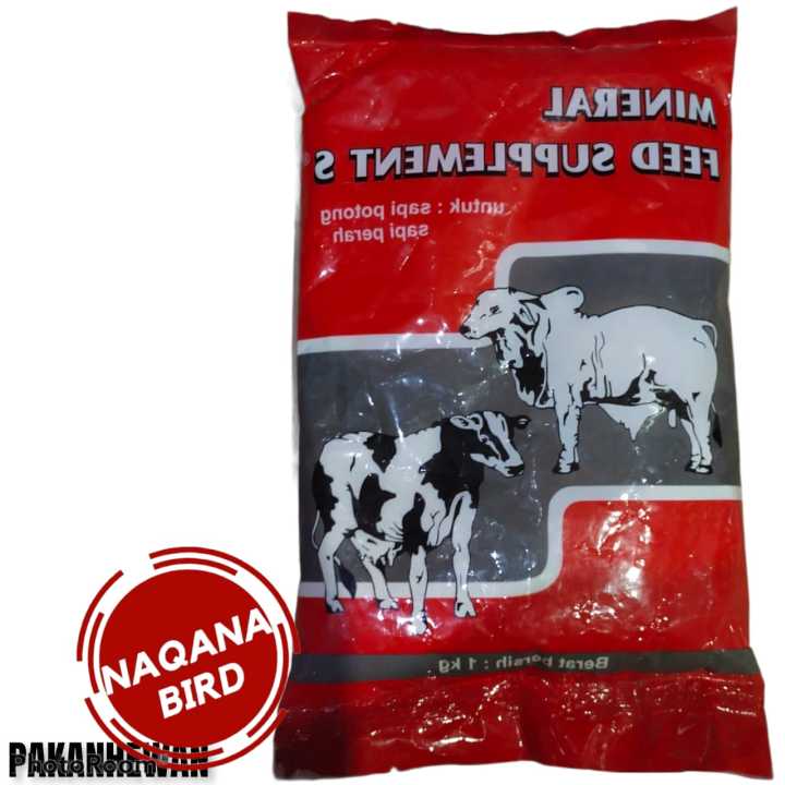 Mineral untuk sapi pedaging dan perah feed suplament 1kg | Lazada Indonesia