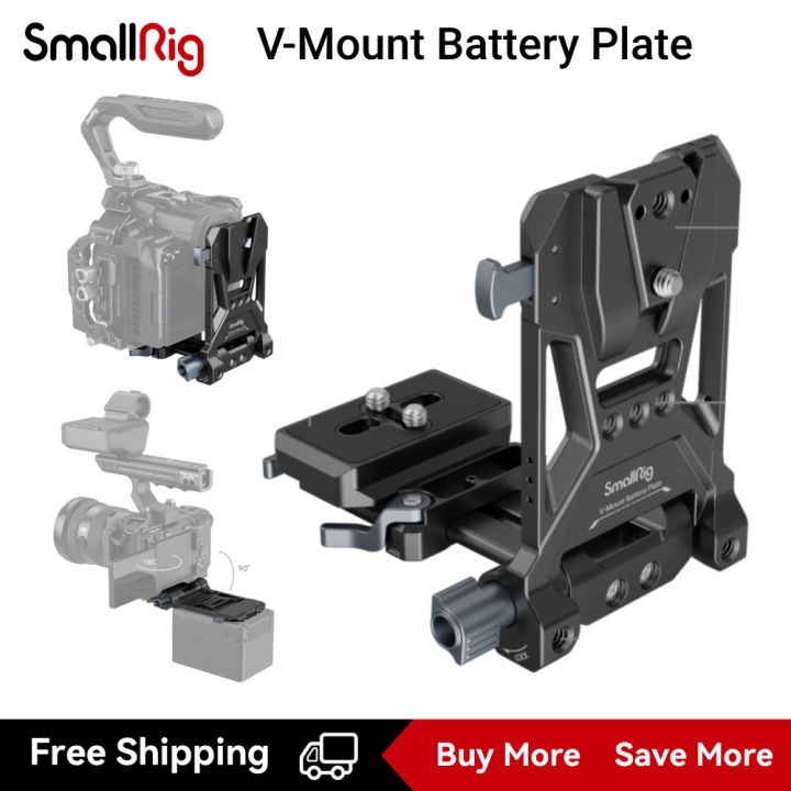 SmallRig ระบบติดตั้งแบตเตอรี่ขนาดกะทัดรัด V-Mount 4064 | Lazada.co.th