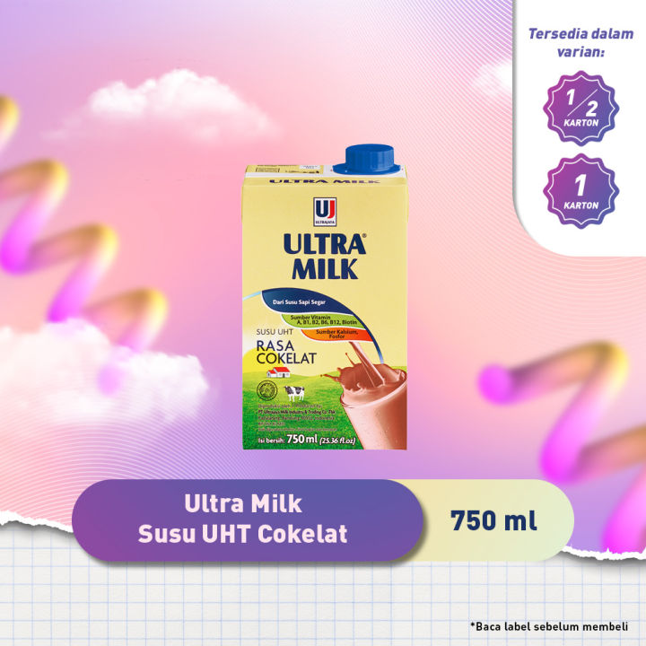 Ultra Milk Full Chocolate 750 mL | Lazada Indonesia