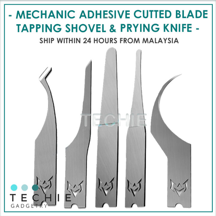 MECHANIC ADHESIVE CUTTED DISASSEMBLY BLADE TAPPING SHOVEL PRY OPENING ...