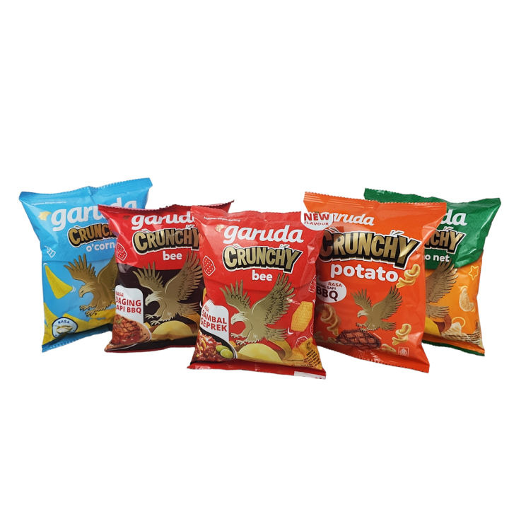 Garuda Crunchy O'Corn, Bee, Potato Snack | Lazada Indonesia