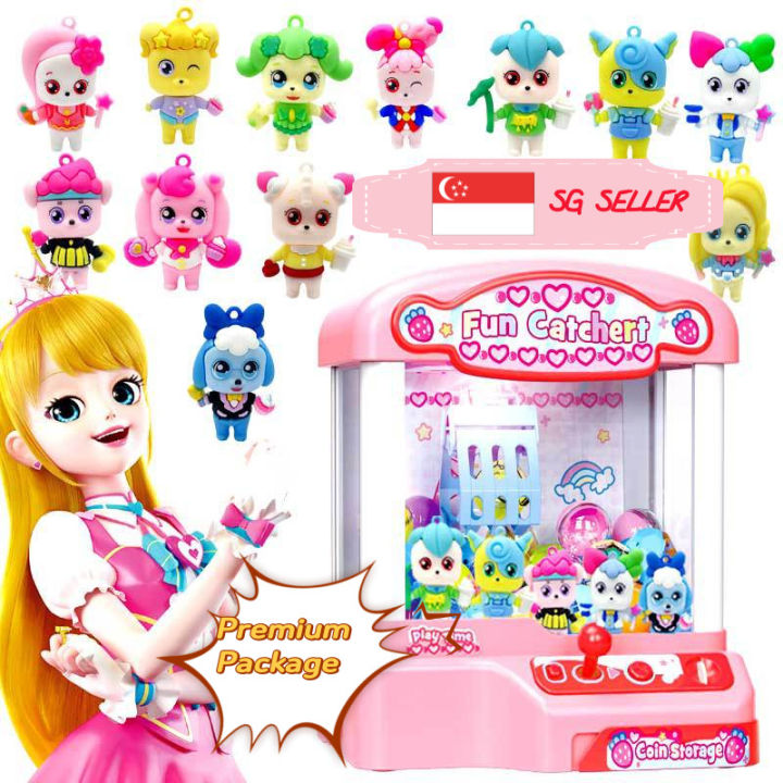(SG STOCK} Claw Machine for Kids Toys Catcher Game Candy Grabber ...