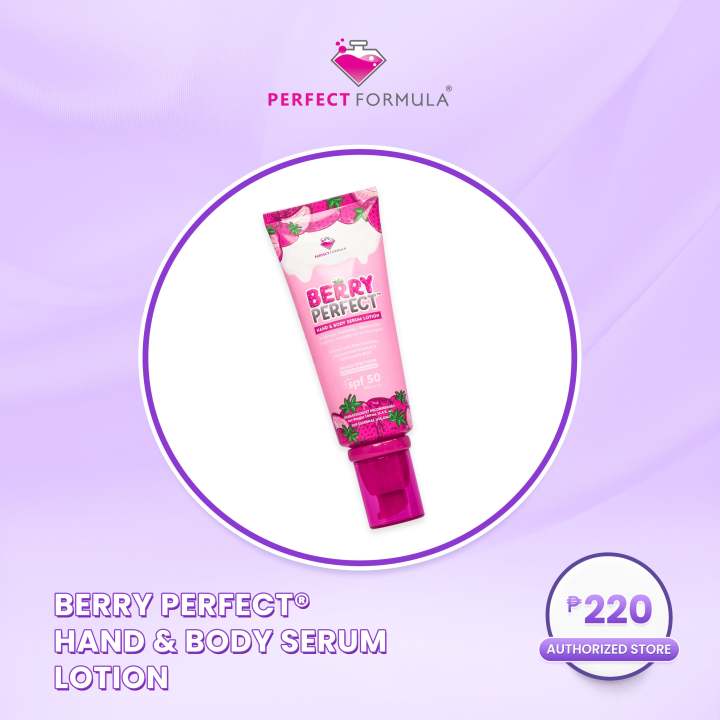 Perfect Formula Berry Perfect Hand & Body Serum Lotion | Lazada PH