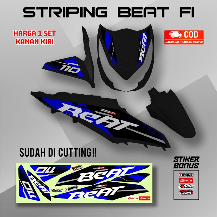 STRIPING BEAT FI / STRIPING BEAT / STIKER BEAT / STRIPING MOTOR MATIC ...