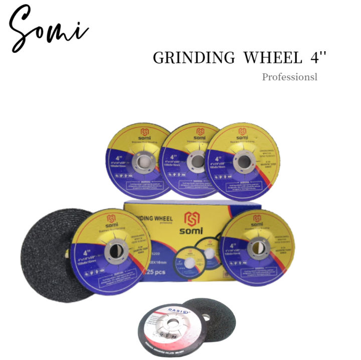 Somi / Oasis GRINDING DISC 4'' (25PCS) PER BOX | Lazada PH