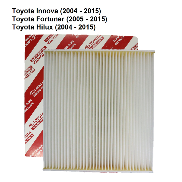 Aircon Cabin Filter for Toyota Innova (2004 - 2015), Fortuner (2005 ...