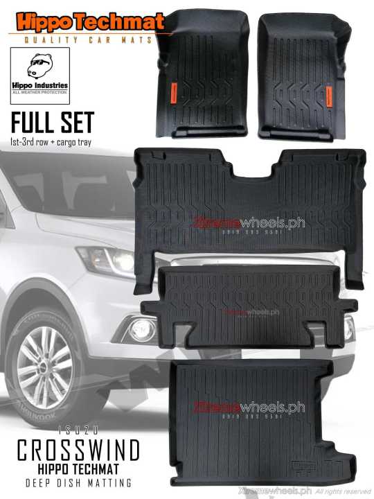 Isuzu Crosswind / Sportivo 1995 to 2018 Hippo Techmat Brand Deep Dish ...