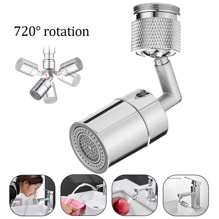 Faucet Aerator, 720 Degree Swivel Sink Faucet, Universal Spray Splash ...