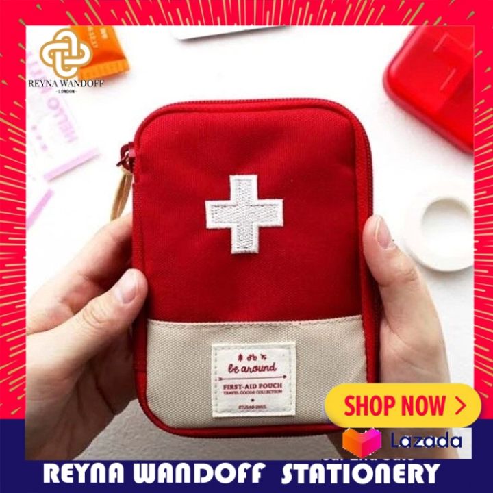 Redplus First Aid Travel Mini Pouch With Many Compartments | Lazada