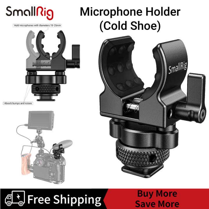 SmallRig Camera Microphone Holder (Cold Shoe) BSM2352 | Lazada