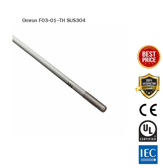 Omron F03-01-TH SUS304 แท่งอิเล็คโทรด ประเภทของเหลว น้ำปกติ น้ำในโรงงานอุตสาหกรรม น้ำโสโครก ...