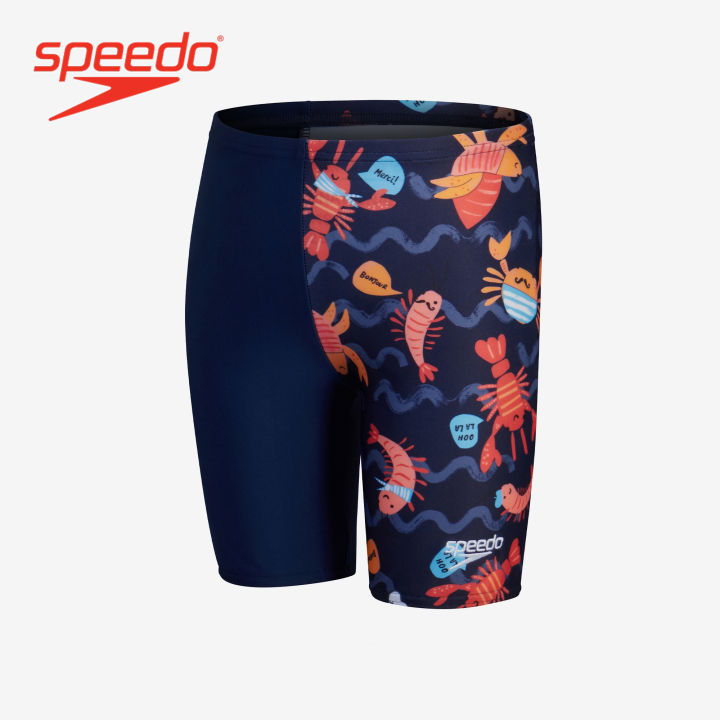 Speedo Infant Boy S Swimwear Boys Digital Allover Jammer Navy Blue