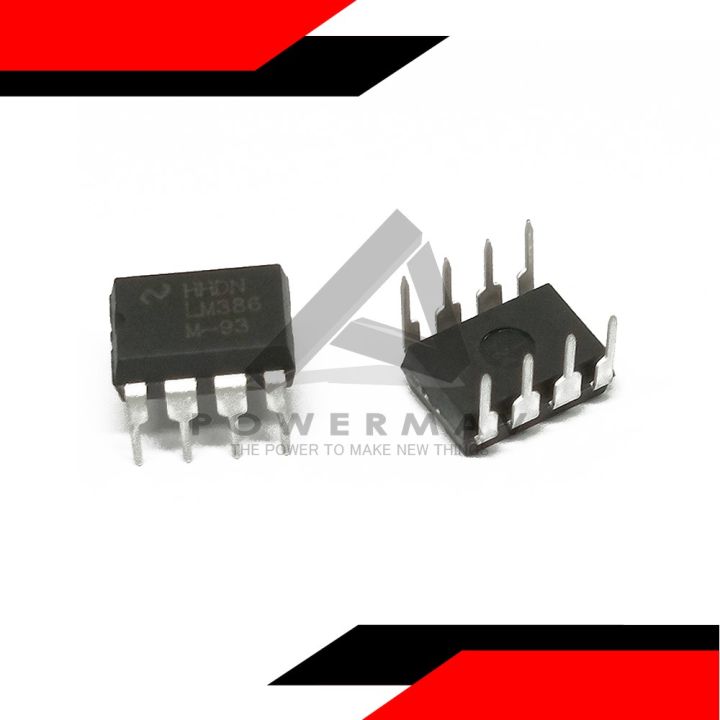 2pcs Lm386 dip ic lm386m-93 a power amplifier low voltage 4 V 12 V 5 V ...