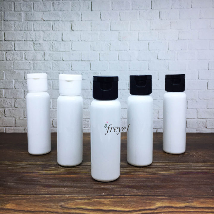 Botol Fliptop 30ml Putih Solid / Botol Plastik 30 ml / Botol Hand ...