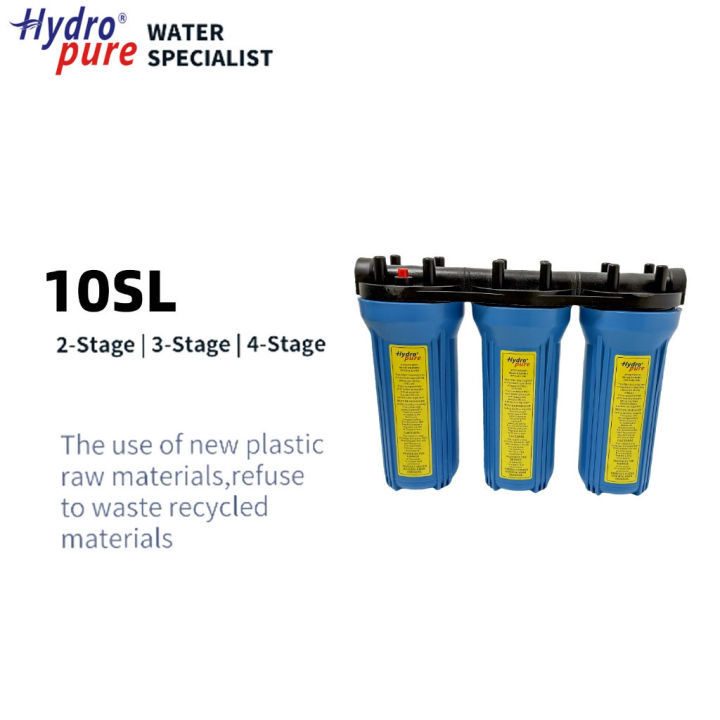 Hydropure 2/3/4 Stage 10 inch Deep Well Water Filter housing Complete ...