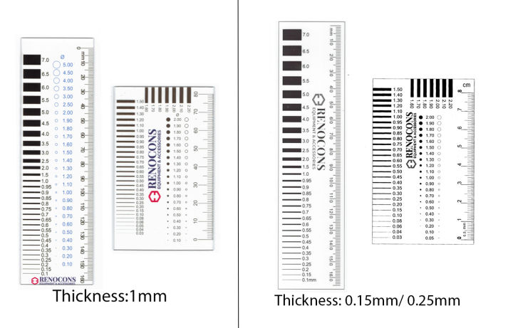 Concrete Crack Width Gauge Crack Width Gauge Inspection Tool Crack Line ...