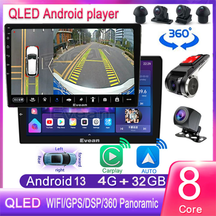 2 Din Android Player Qled Touch Screen 9 Inch 10 Inch 8 Core 4g 32g