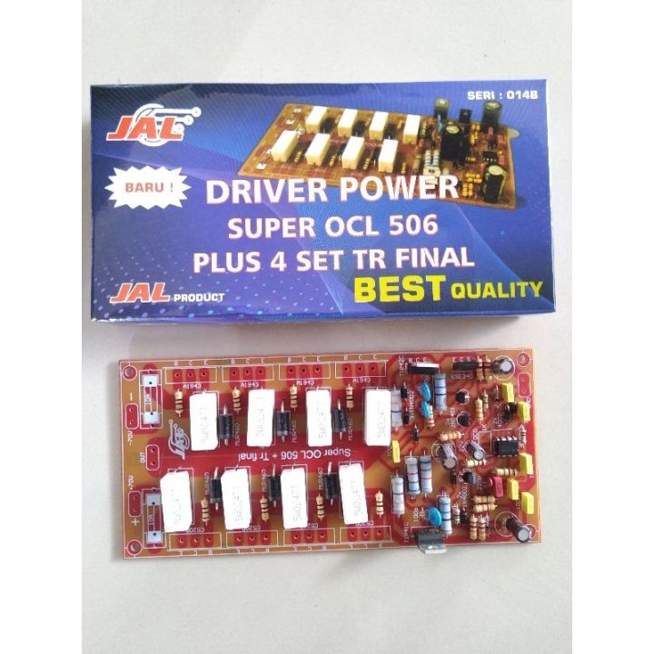 Kit Driver Power Amplifier SOCL 506 Super OCL PLus Final Pcb | Lazada ...